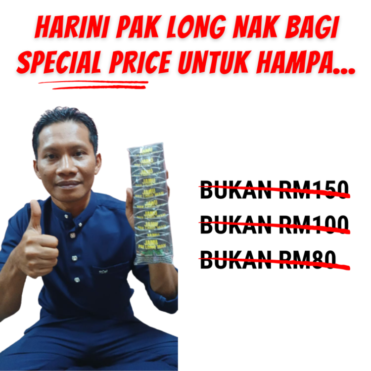 1 botol – Jamu Paklong